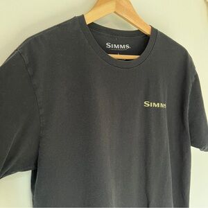 Simms | Shirts | Simms Black Short Sleeve Tee | Poshmark